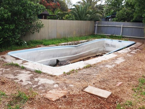 Pool Fill In With Site Cut | Ari's Excavations Northern Adelaide